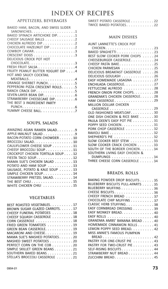 Volume 1 | Family Favorites – Miss Annie's-Home-and-Kitchen