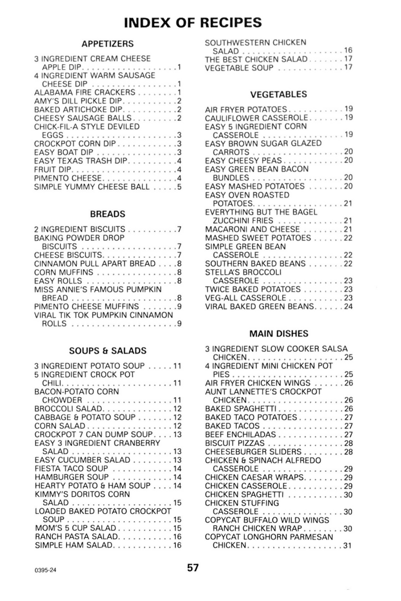 Volume 4 | Simply Six | Easy Recipes with 6 Ingredients – Miss Annie's ...